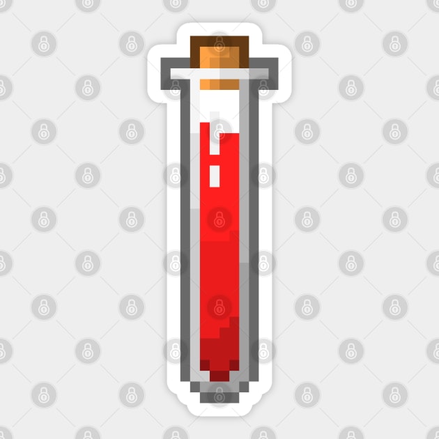 Health Potion Pixel Art Potion Sticker Teepublic